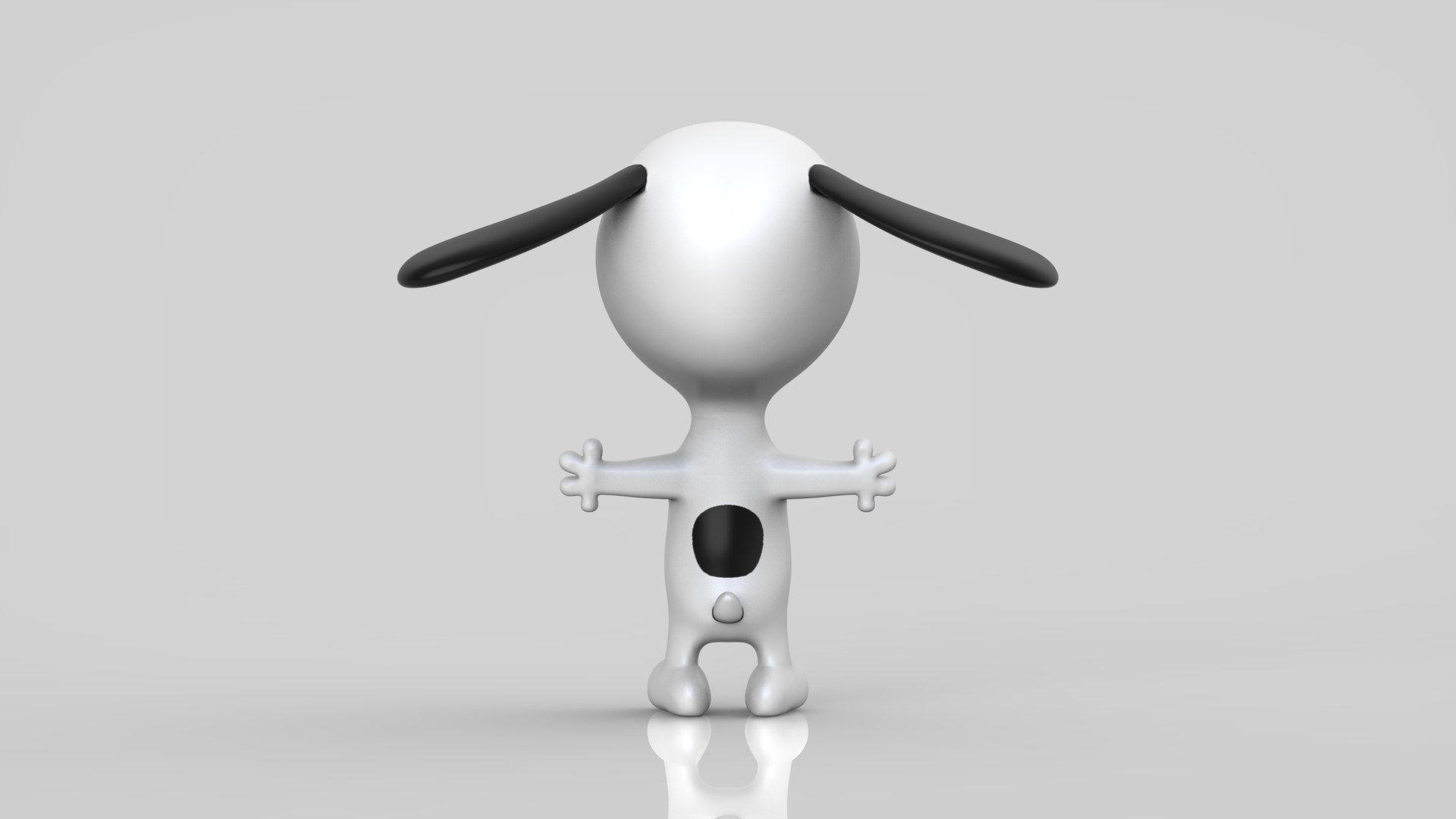 Snoopy Comics 3D Model - TurboSquid 1690615
