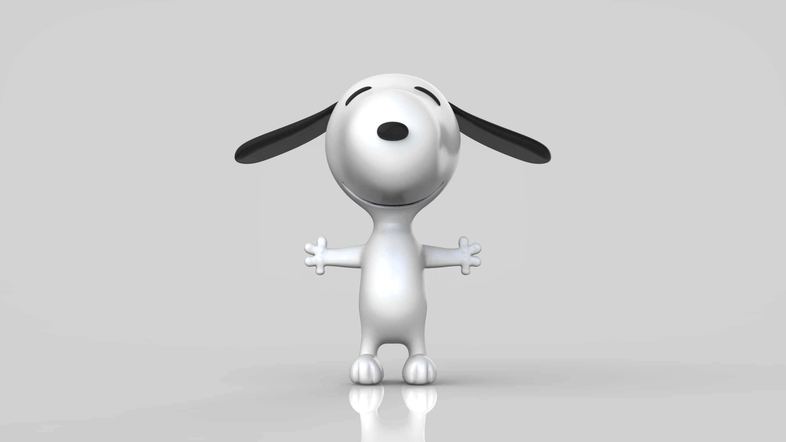 Snoopy comics 3D model - TurboSquid 1690615