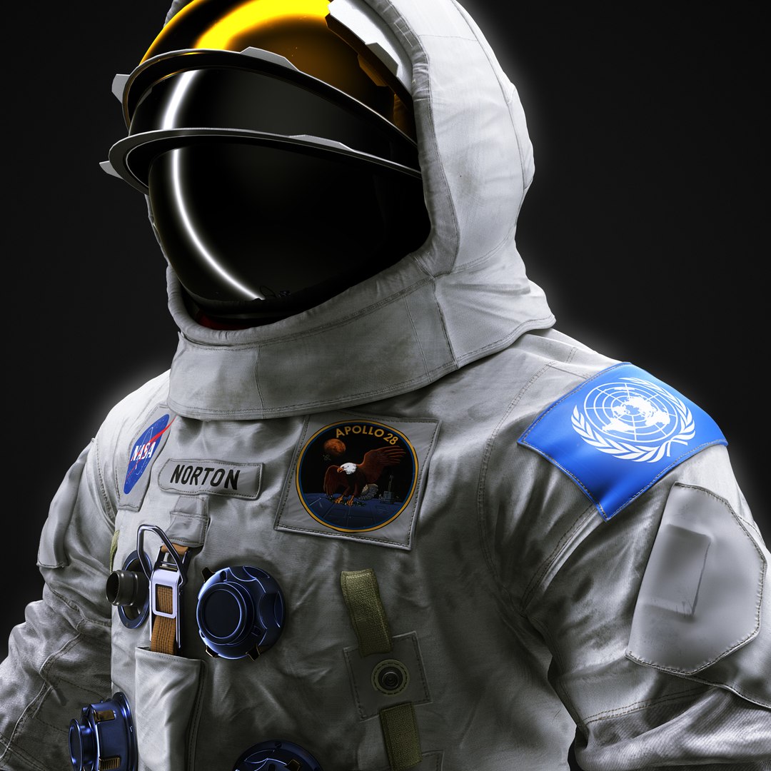 3D Spacesuit Apollo Suit - TurboSquid 1151455