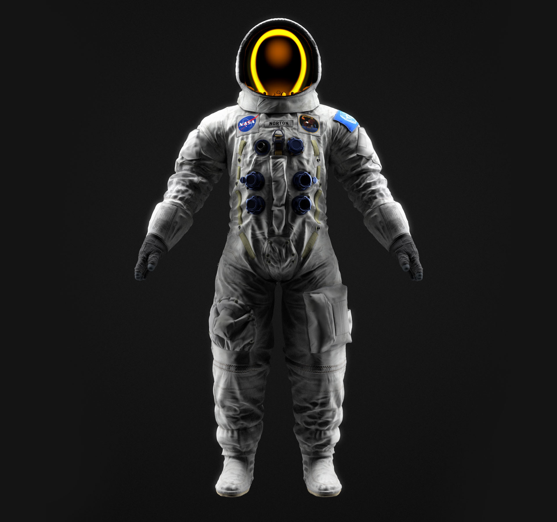 3D spacesuit apollo suit - TurboSquid 1151455