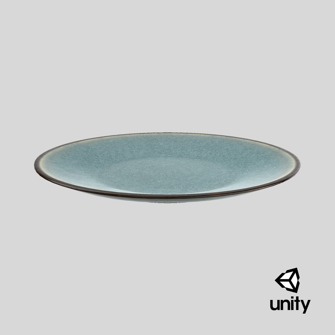 Colored Ceramic Plate 3D Model - TurboSquid 2133510