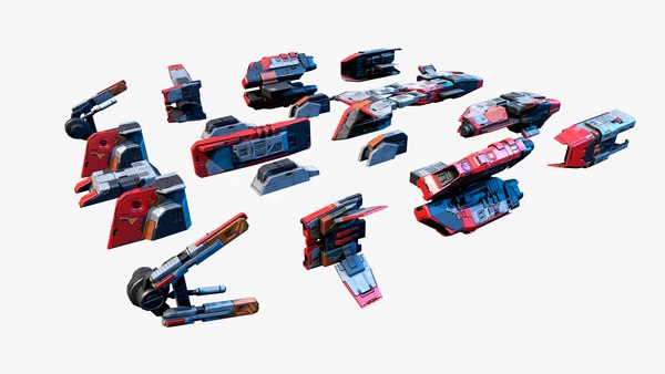 3D model modular ship parts - TurboSquid 1427619
