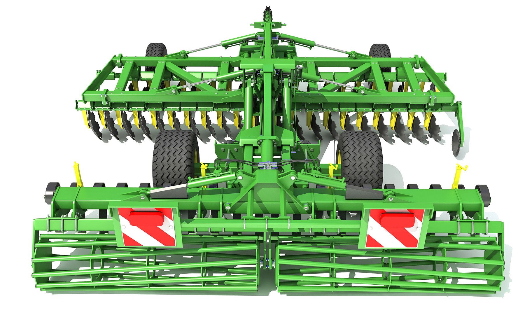 3D Disc Harrow Model - TurboSquid 1451419