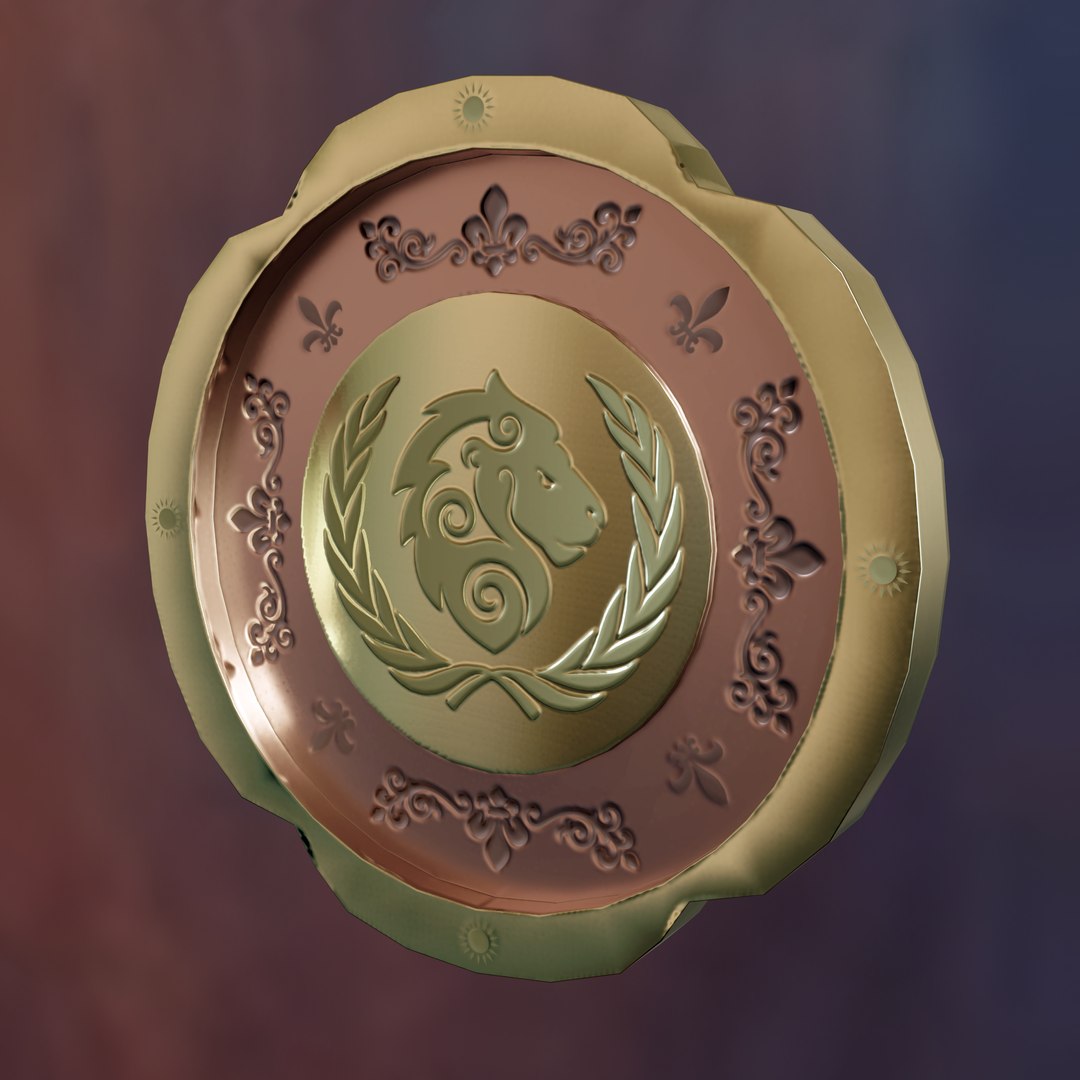 3D Metallic Coin20 Model - TurboSquid 1994440