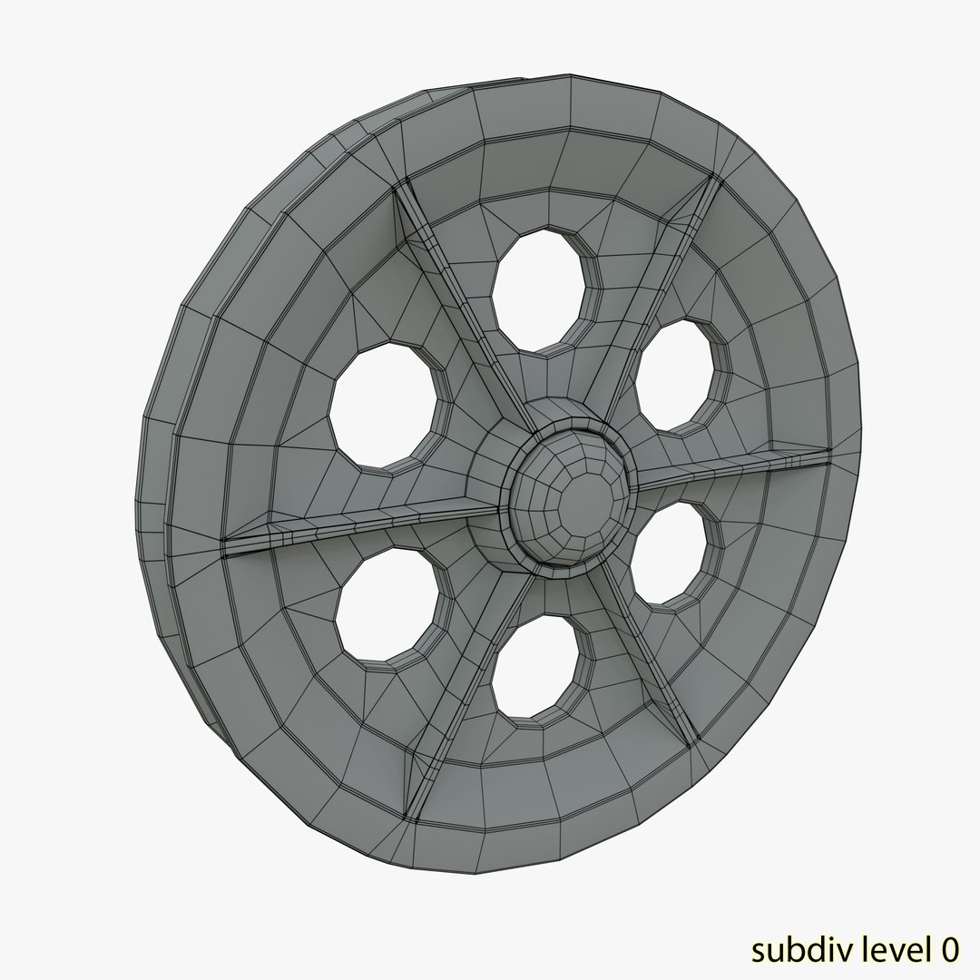 Pulley Guiding Wheel 3D Model - TurboSquid 1490920