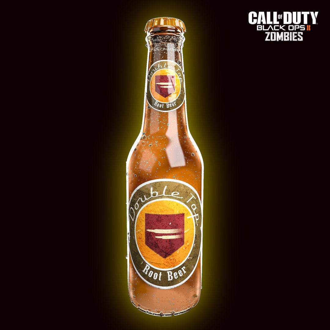 3D Call Of Duty Black Ops II Double Tap Root Beer Perk-a-Cola ...