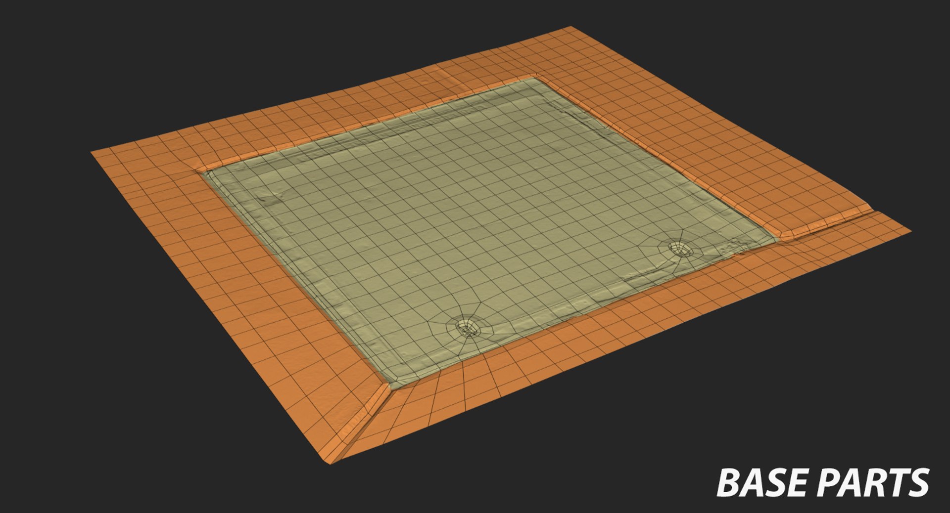 3D Concrete Utility Cover 4k - TurboSquid 1419036
