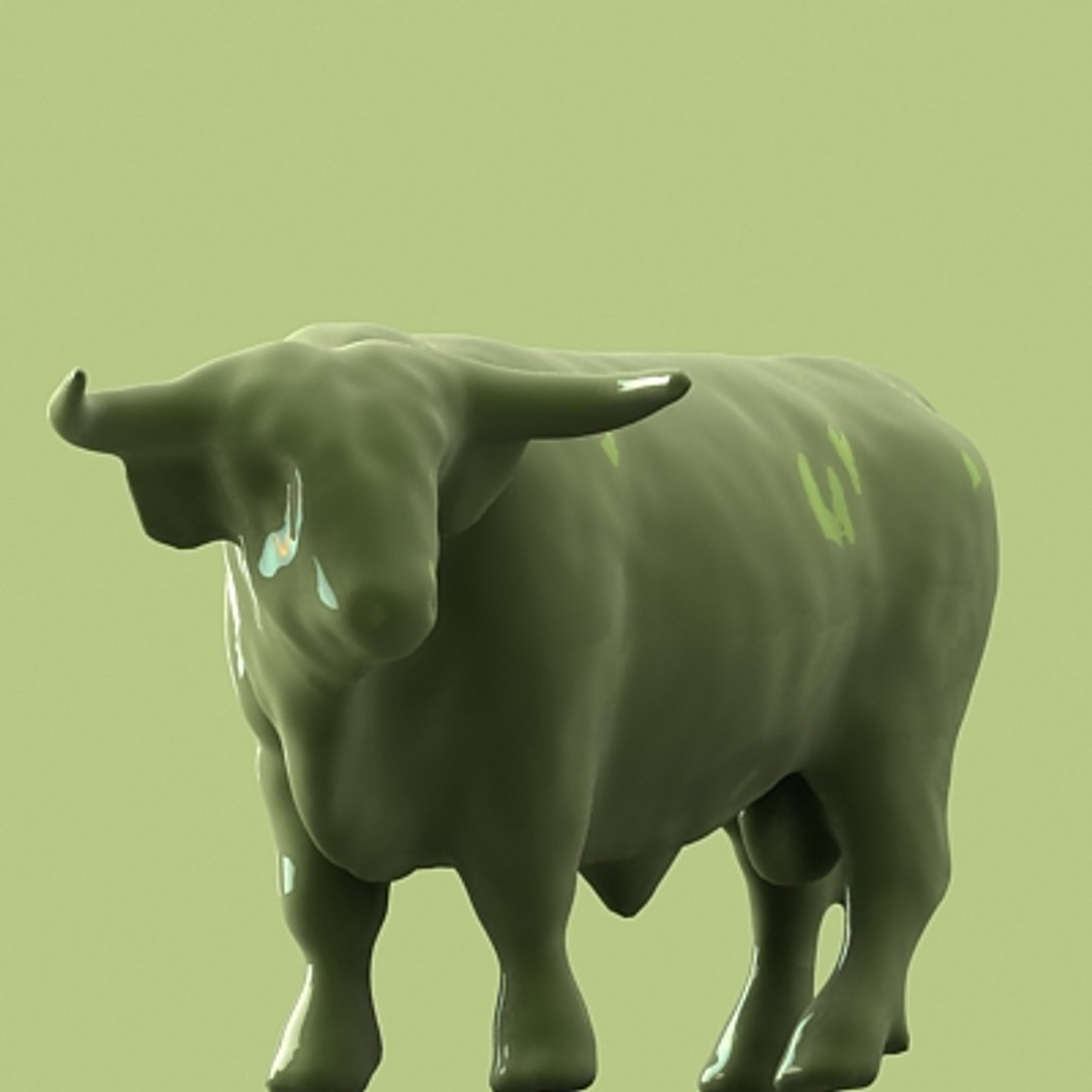 3d Model Bull
