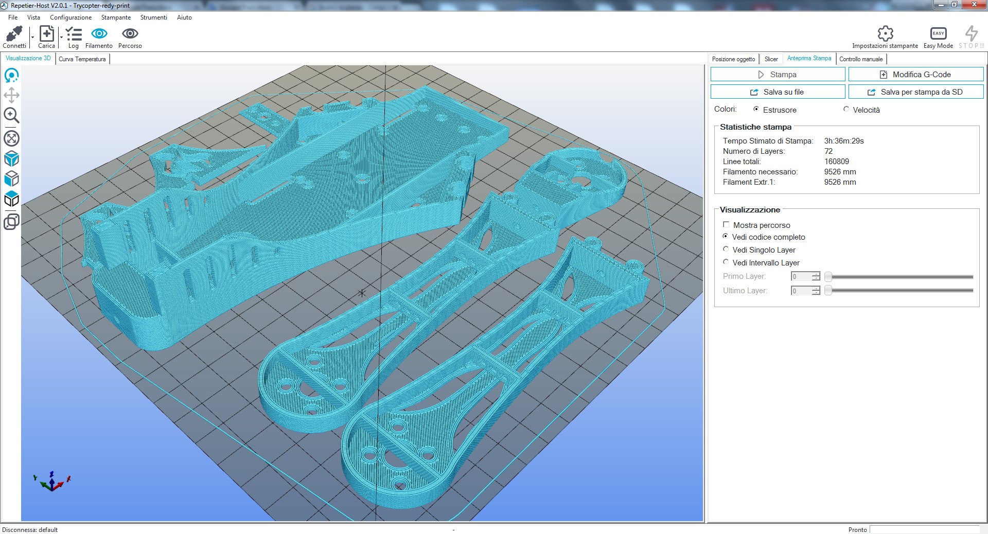 3D Tri Copter - TurboSquid 1287857