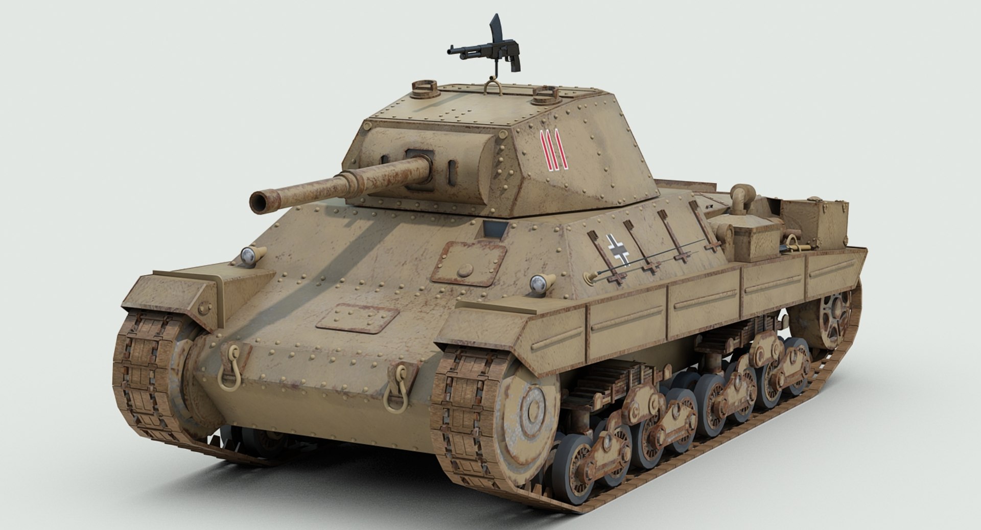 Max Ww2 Carro Armato P40