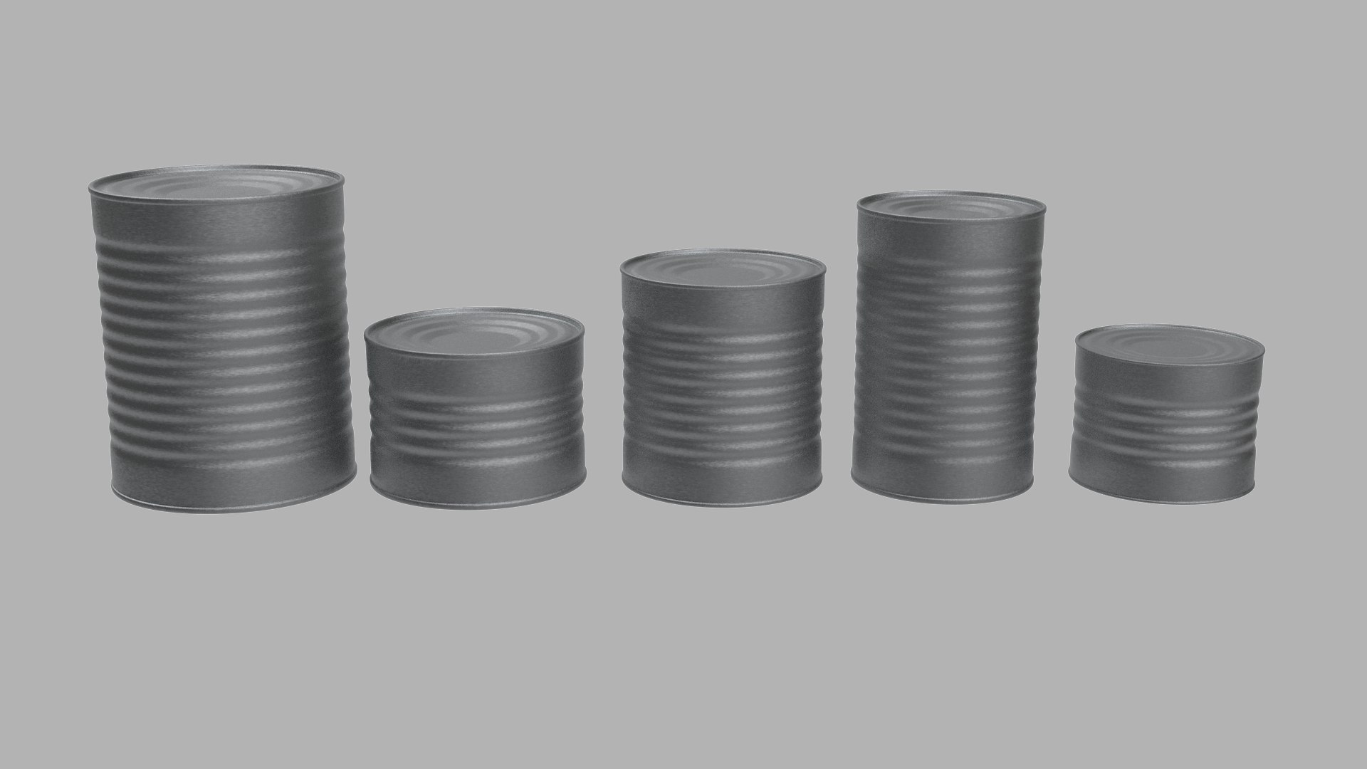 3D Tin Can Collection - TurboSquid 1918134