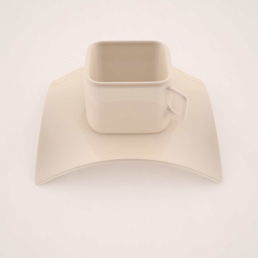 3D model cup and plate concept - TurboSquid 1987747
