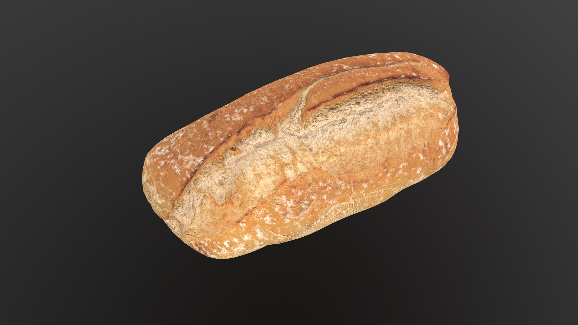 3D Bread Roll AR VR PBR Lowpoly With Game Ready 3d Model - TurboSquid 2091032