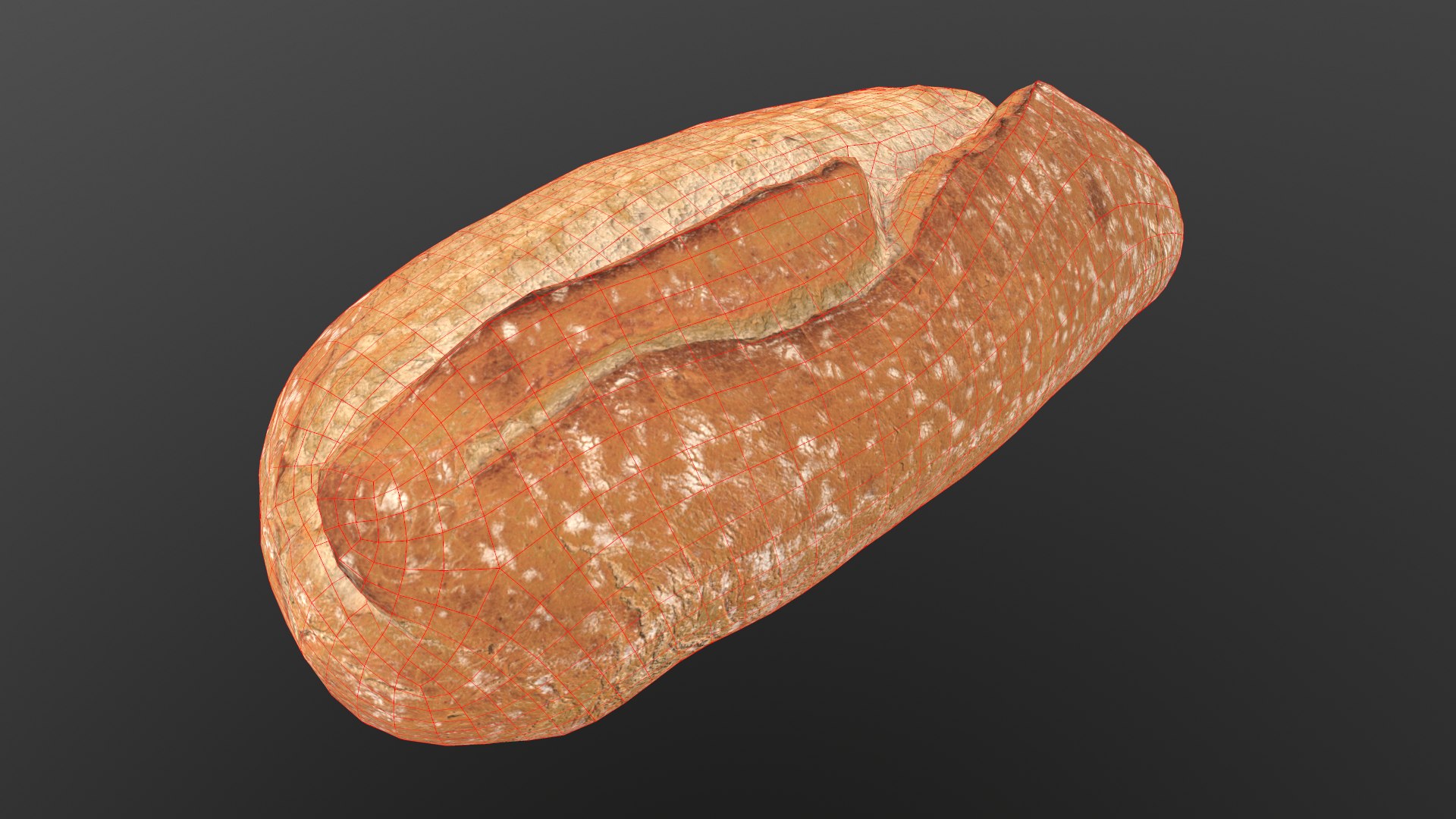 3D Bread Roll AR VR PBR Lowpoly With Game Ready 3d Model - TurboSquid ...
