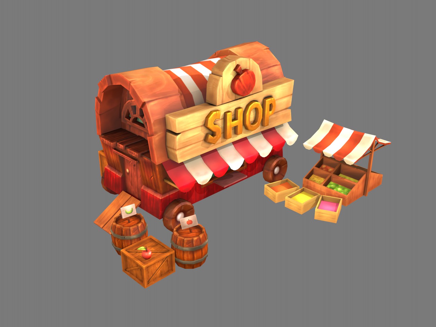 Stylized Travelling 3D - TurboSquid 1468592