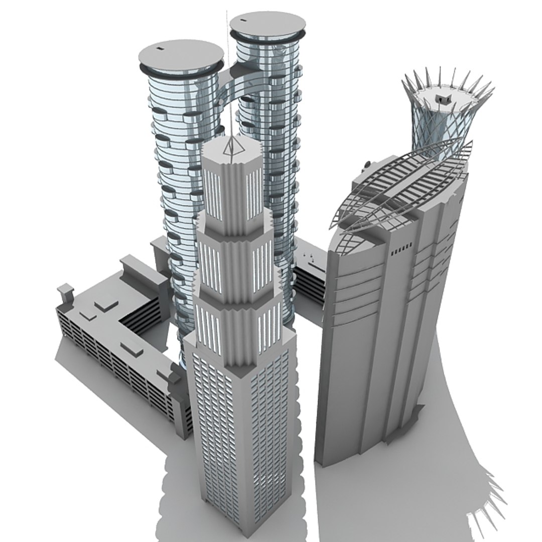 Maya 5 Buildings