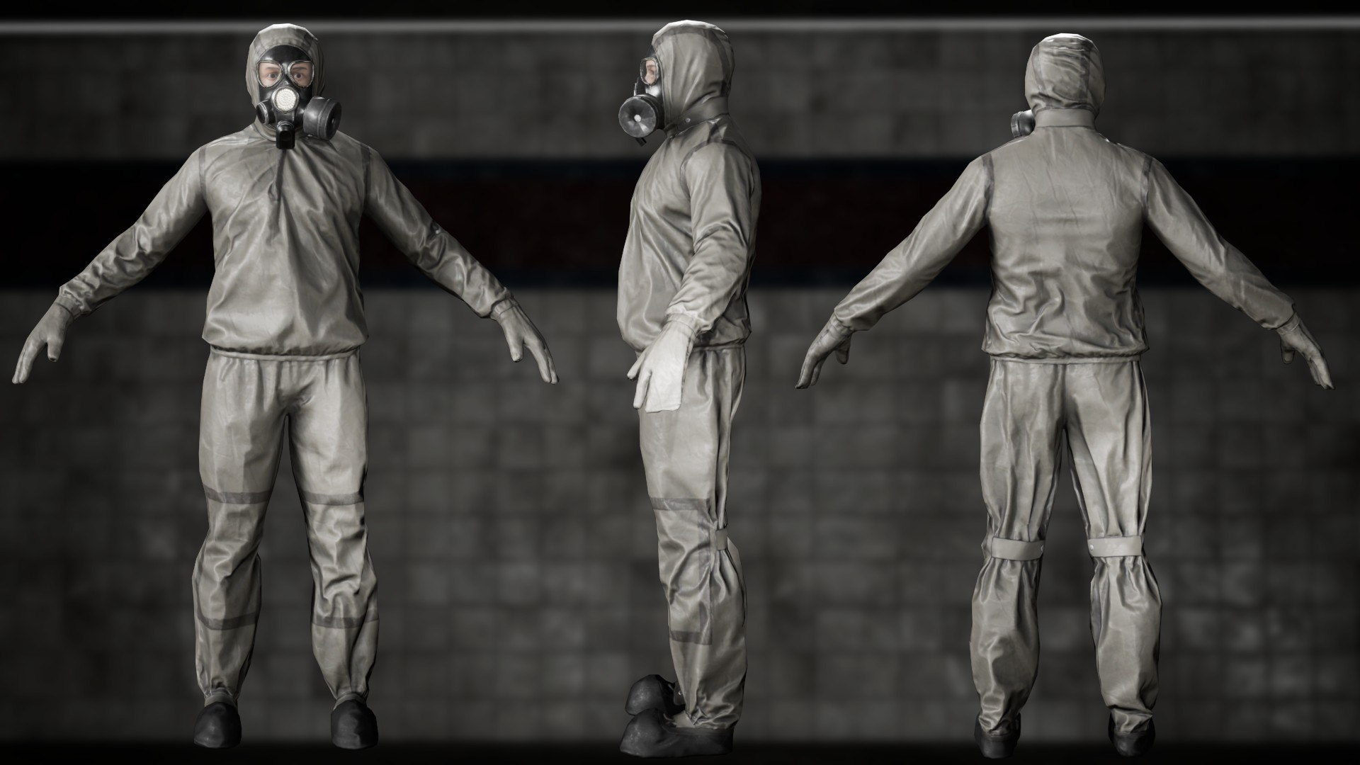 Protection Suit 3 3D Model - TurboSquid 1937749
