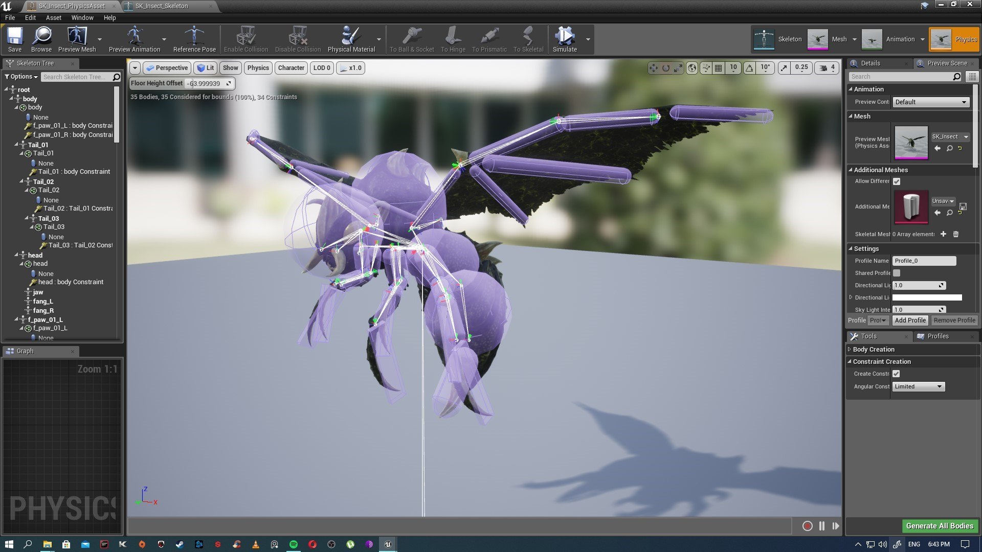 Bug insect model - TurboSquid 1638899