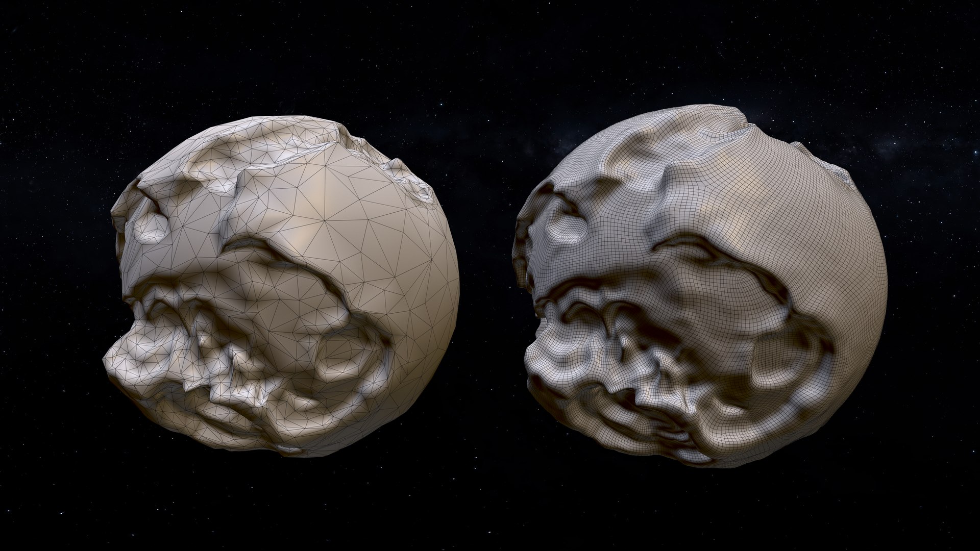 3D Destroyed Planet Model - TurboSquid 2075986
