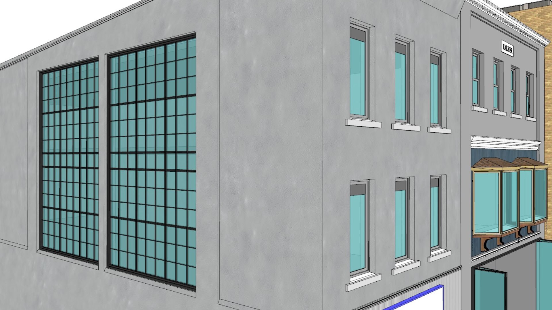 Free shop fronts 3D model - TurboSquid 1580058