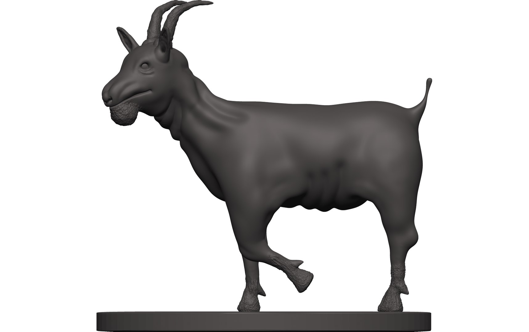 Goat 3D Model - TurboSquid 1850338