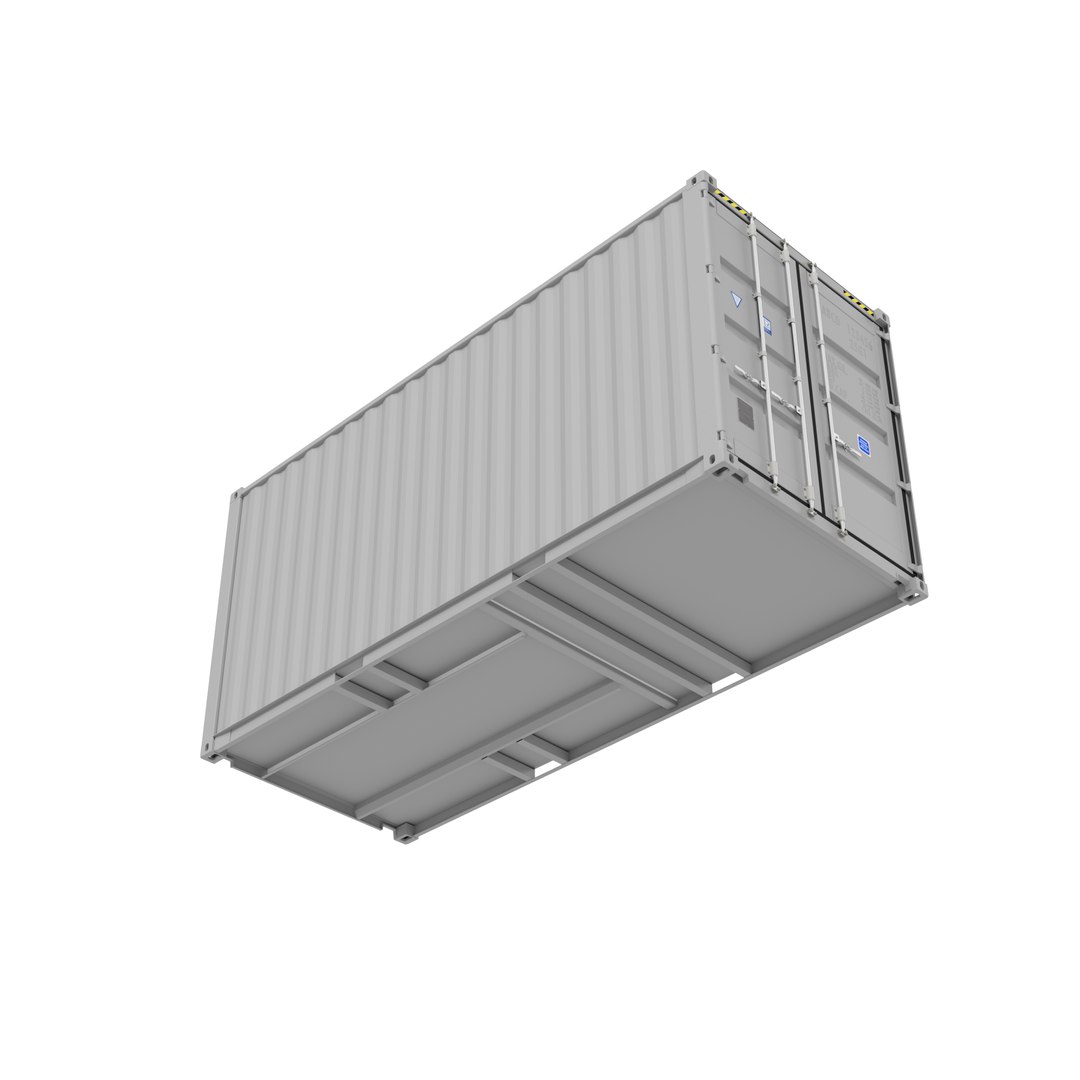 Cad Cube 20 Shipping Container 3D - TurboSquid 1415398
