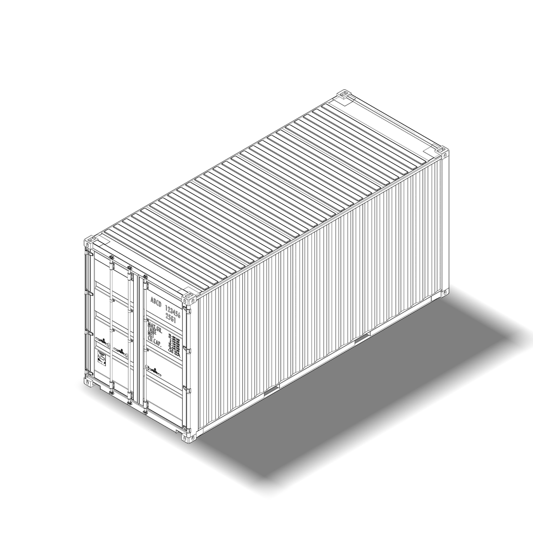 20 Shipping Container Cad Drawing Containersinka