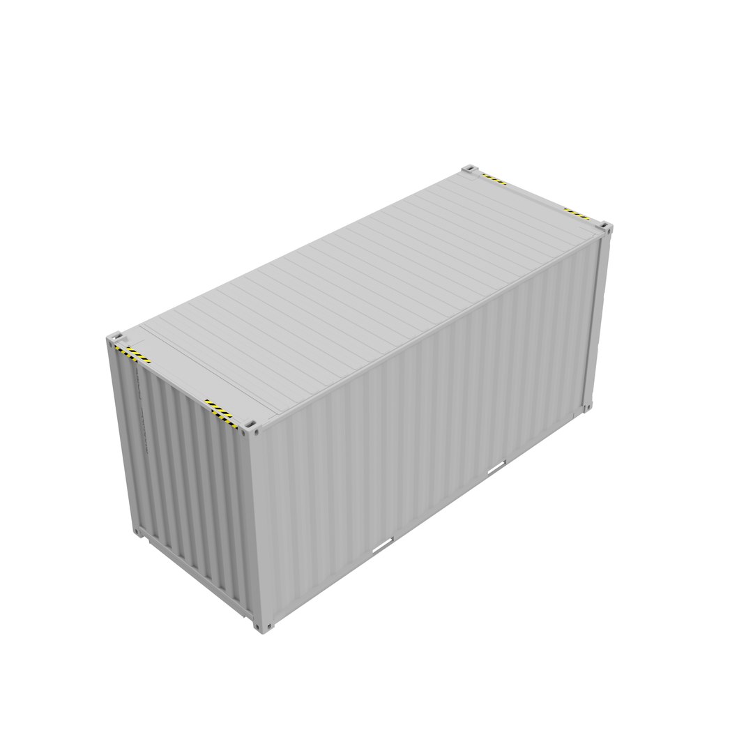Cad Cube 20 Shipping Container 3D - TurboSquid 1415398