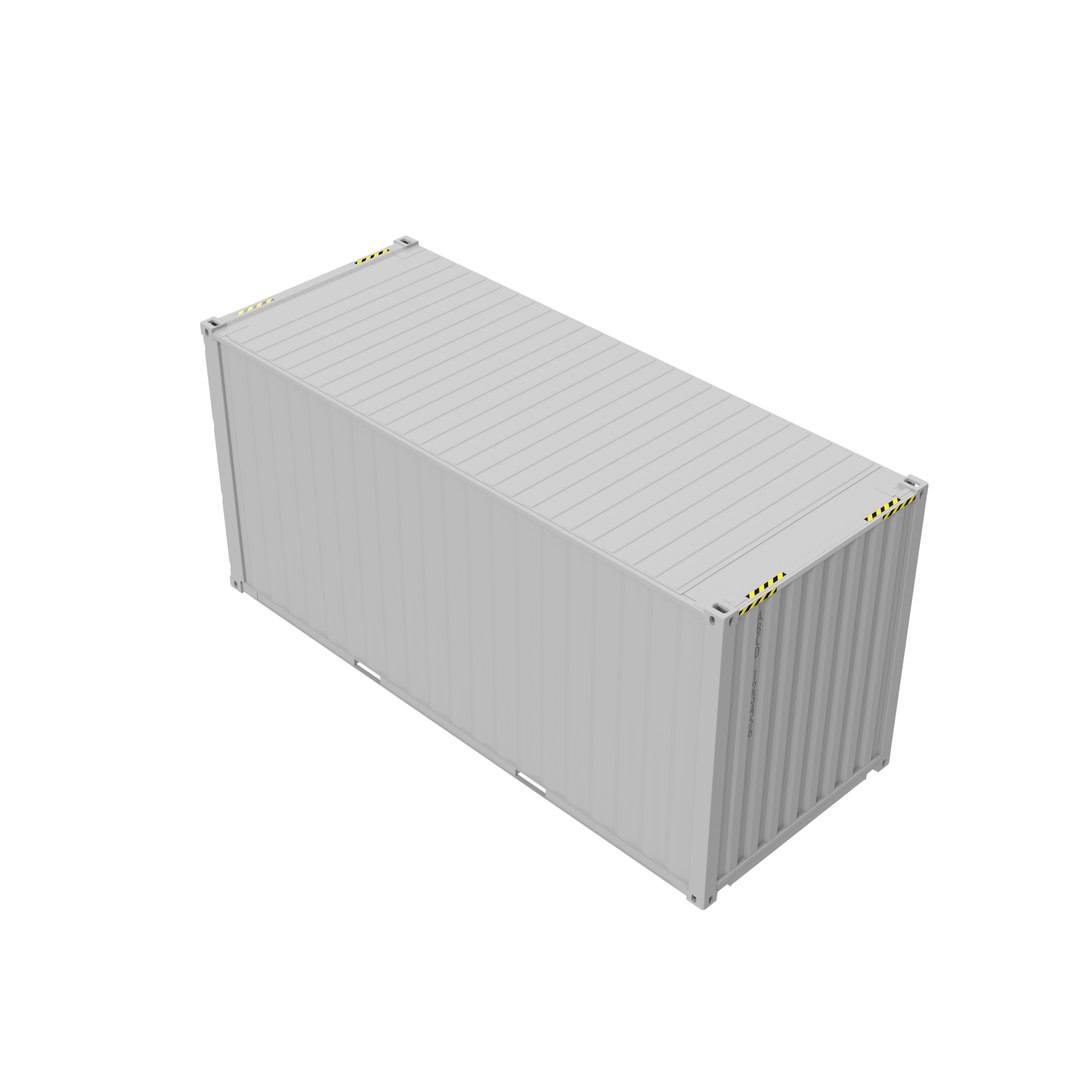 Cad Cube 20 Shipping Container 3D - TurboSquid 1415398