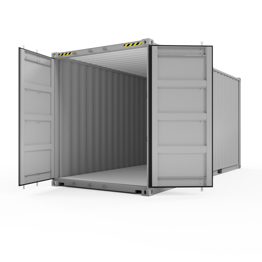 Cad Cube 20 Shipping Container 3D - TurboSquid 1415398