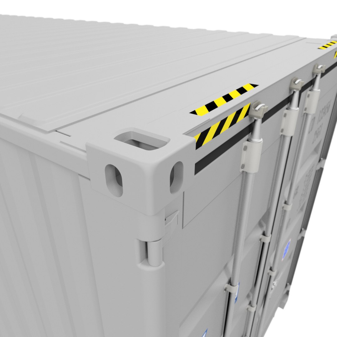 Cad Cube 20 Shipping Container 3D - TurboSquid 1415398