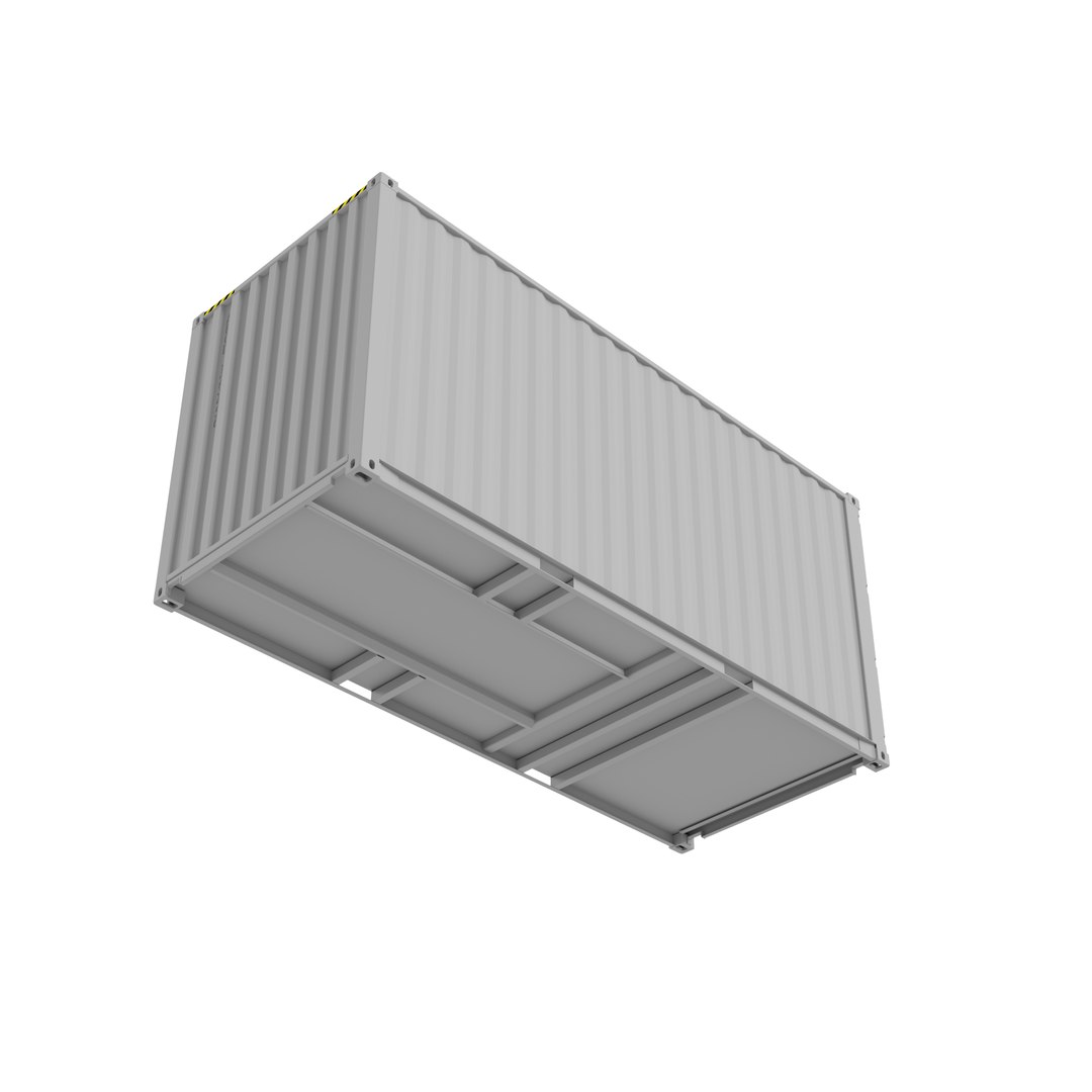 Cad Cube 20 Shipping Container 3D - TurboSquid 1415398