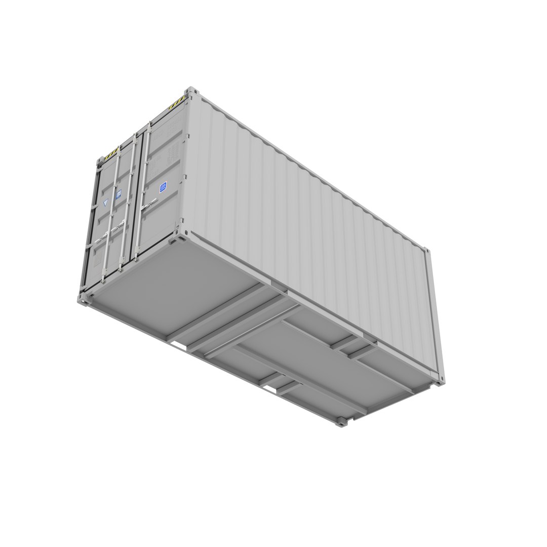 Cad Cube 20 Shipping Container 3D - TurboSquid 1415398