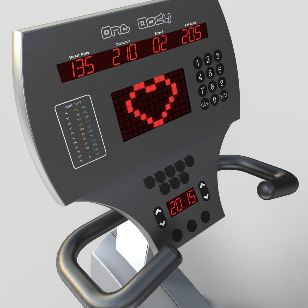 3ds Exercise Bike Sitting