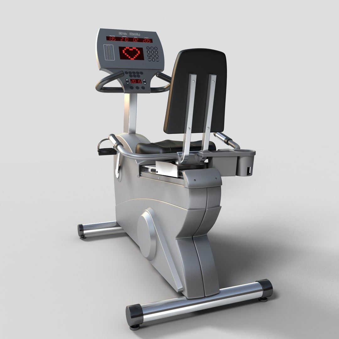 3ds Exercise Bike Sitting