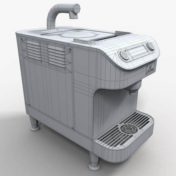 commercial coffee machine 3d max