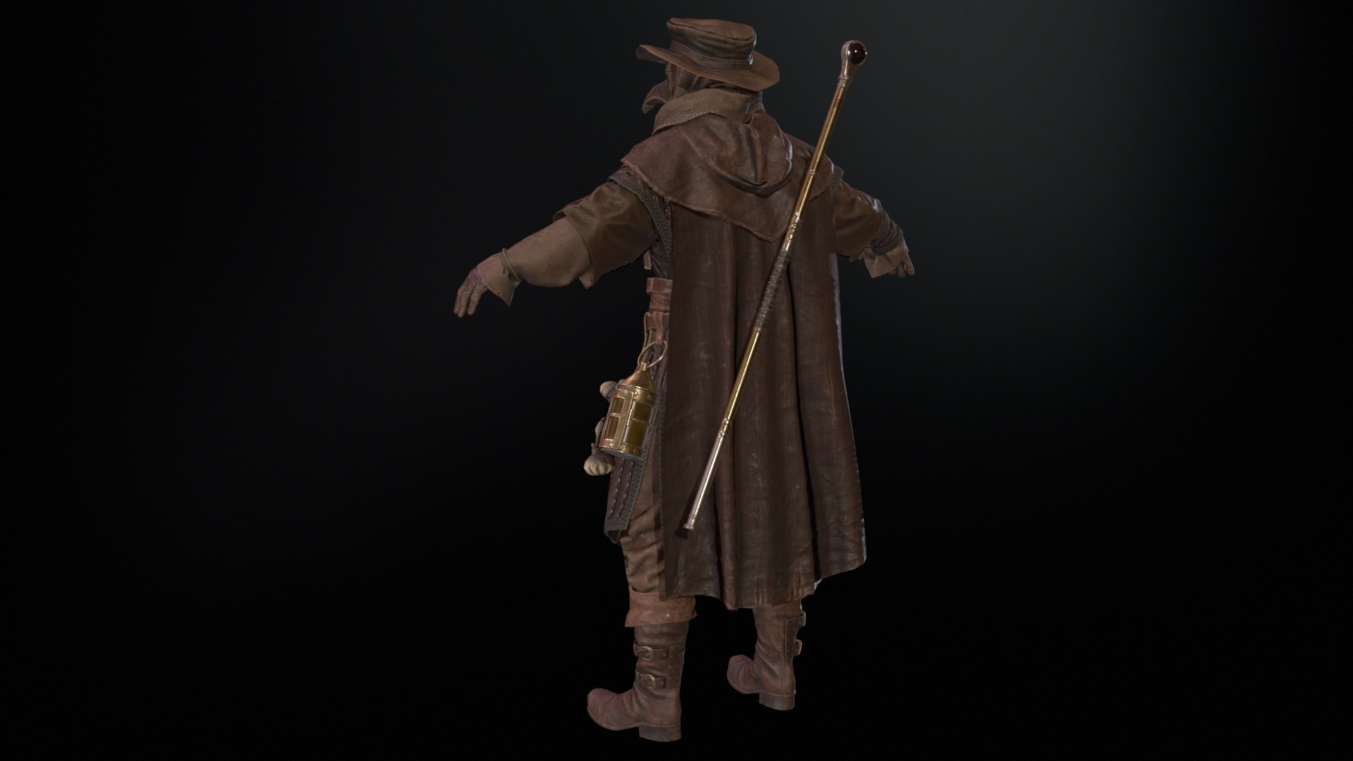 3D PlagueDoctor Model - TurboSquid 2243306