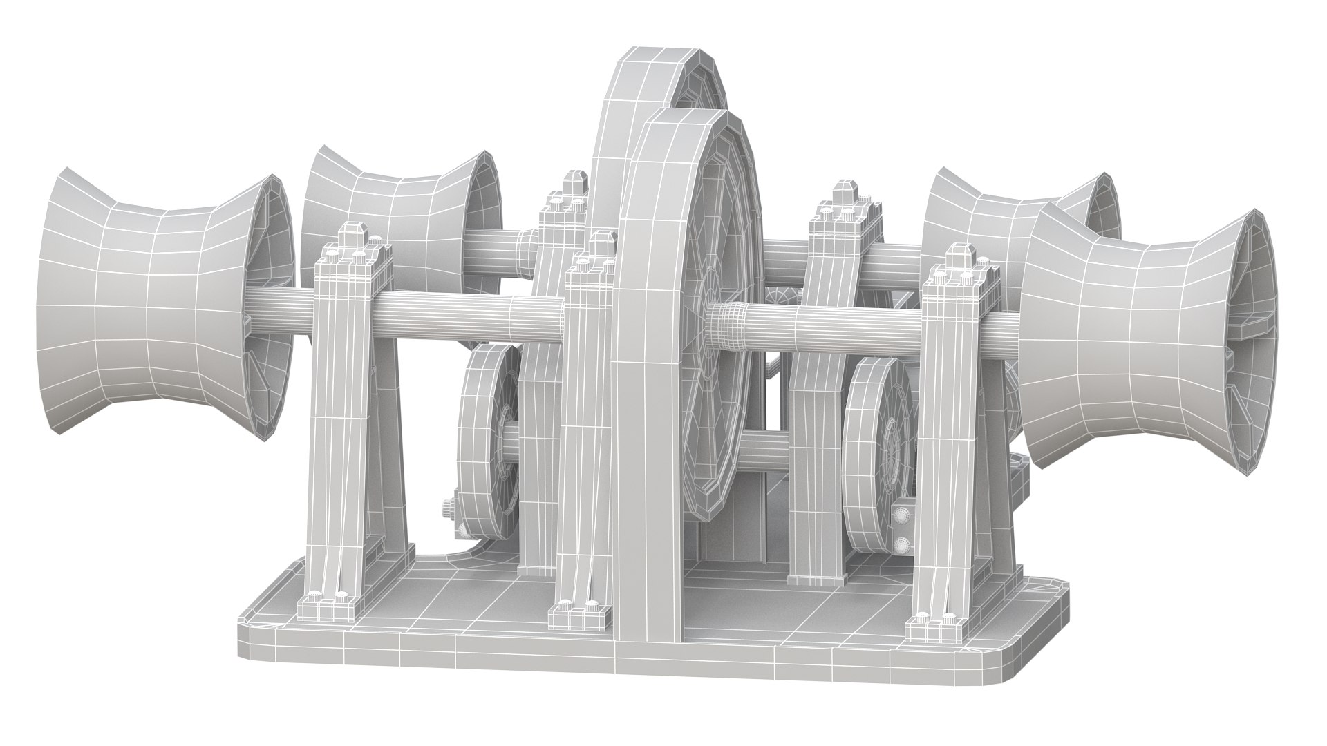 Titanic Steam Winches 3D - TurboSquid 1753040