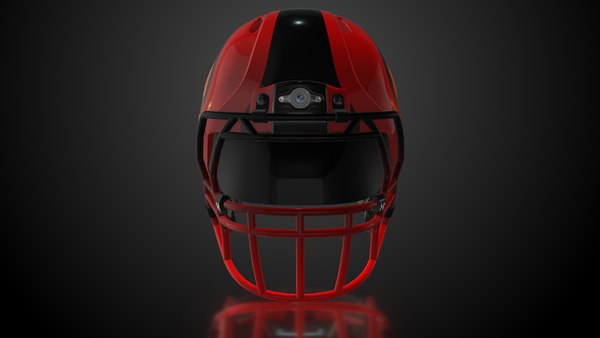 3D american football helmet interior - TurboSquid 1236205