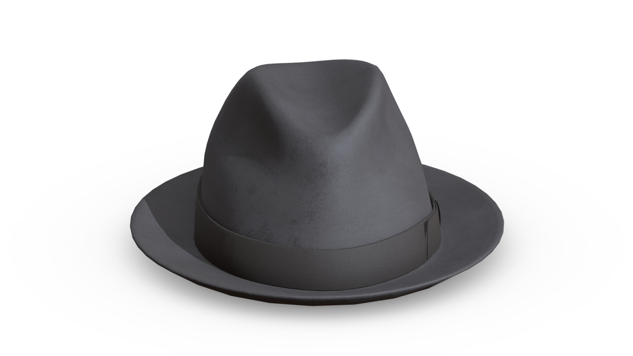 modelo 3d Sombrero Fedora Low Poly PBR Realista - TurboSquid 1930520