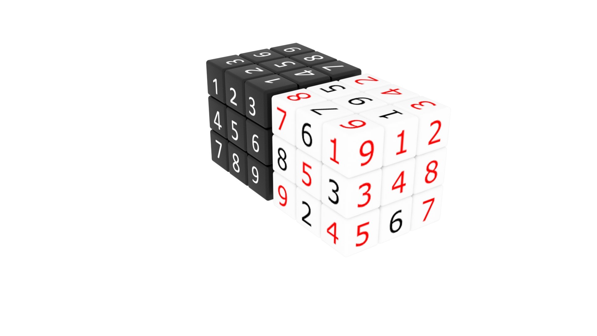 3D Sudoku Cube - TurboSquid 1758495