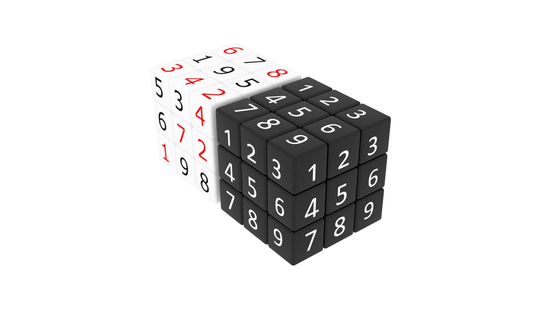 3D Sudoku Cube - TurboSquid 1758495