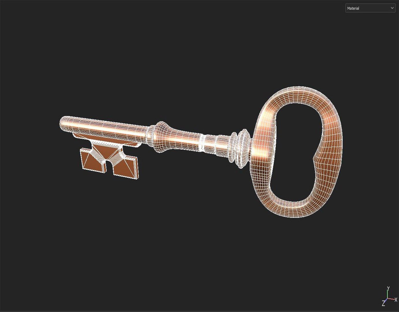 Key 3D Model - TurboSquid 2249147