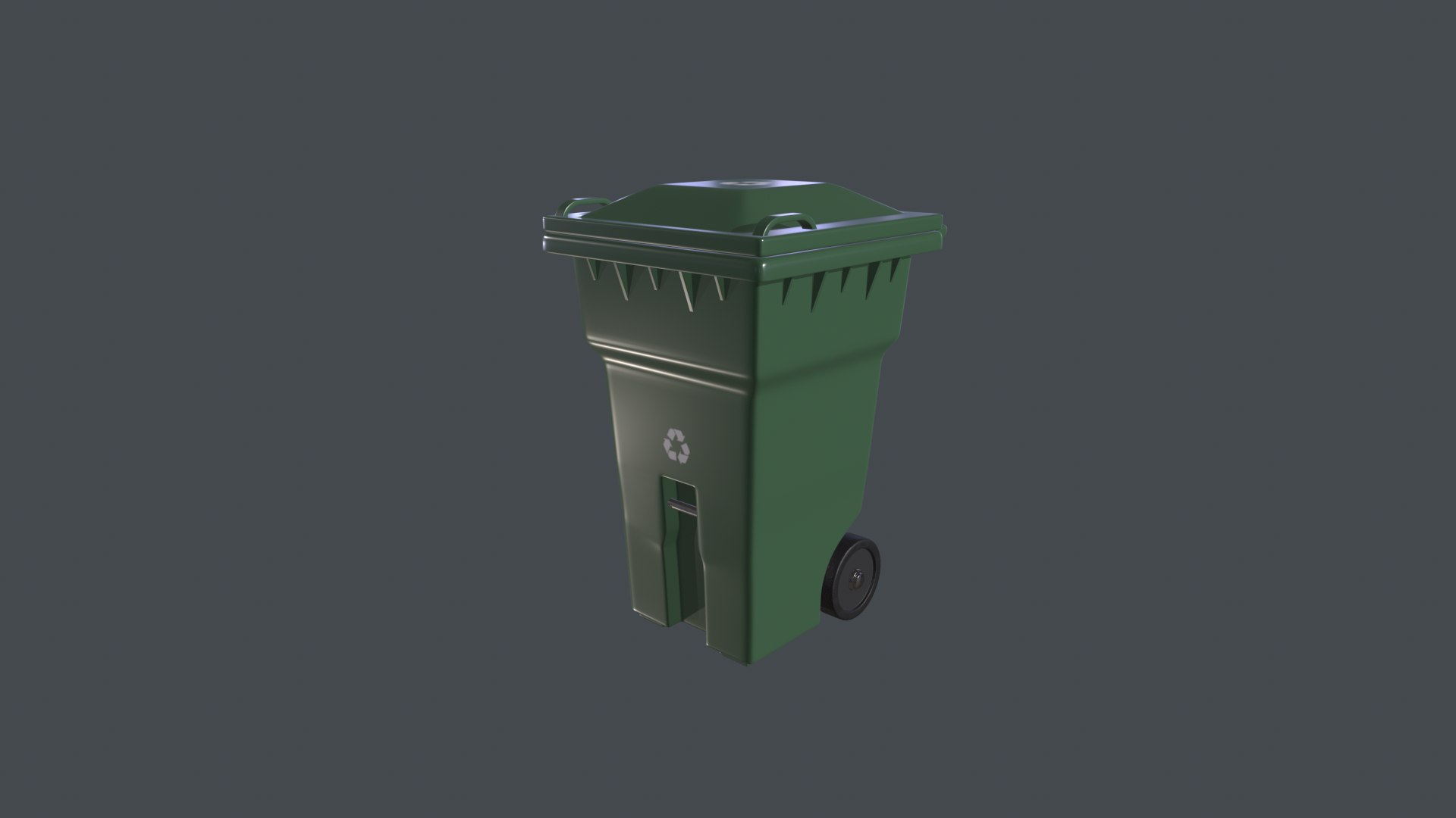 Dustbin Model - TurboSquid 1896245