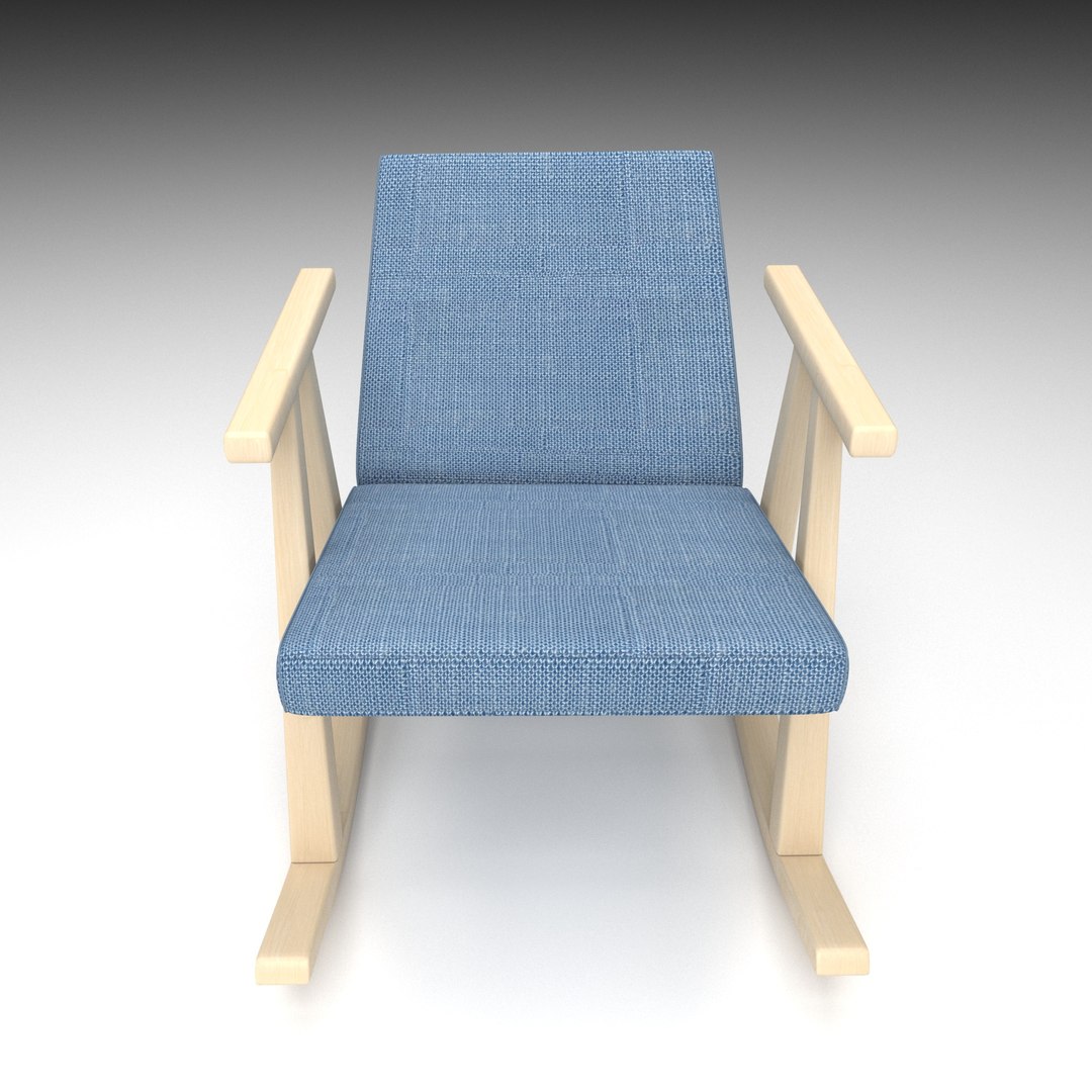 3D Rocking Chair Model - TurboSquid 1975808