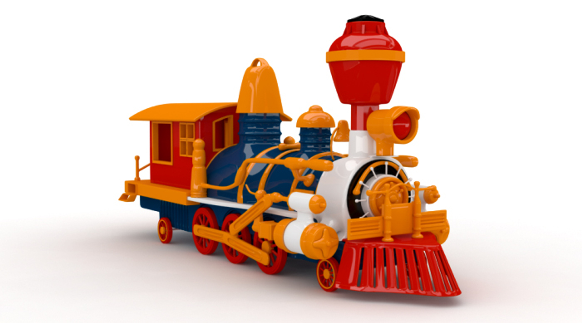 3d model train