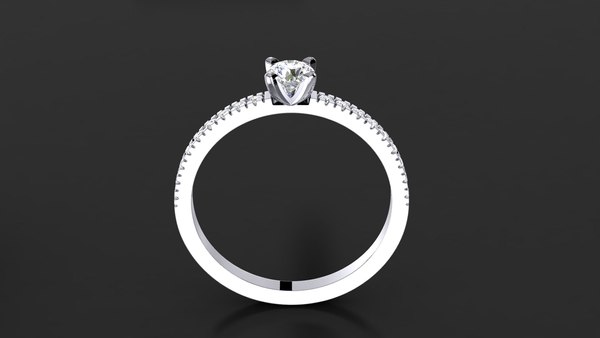3d model diamond gem