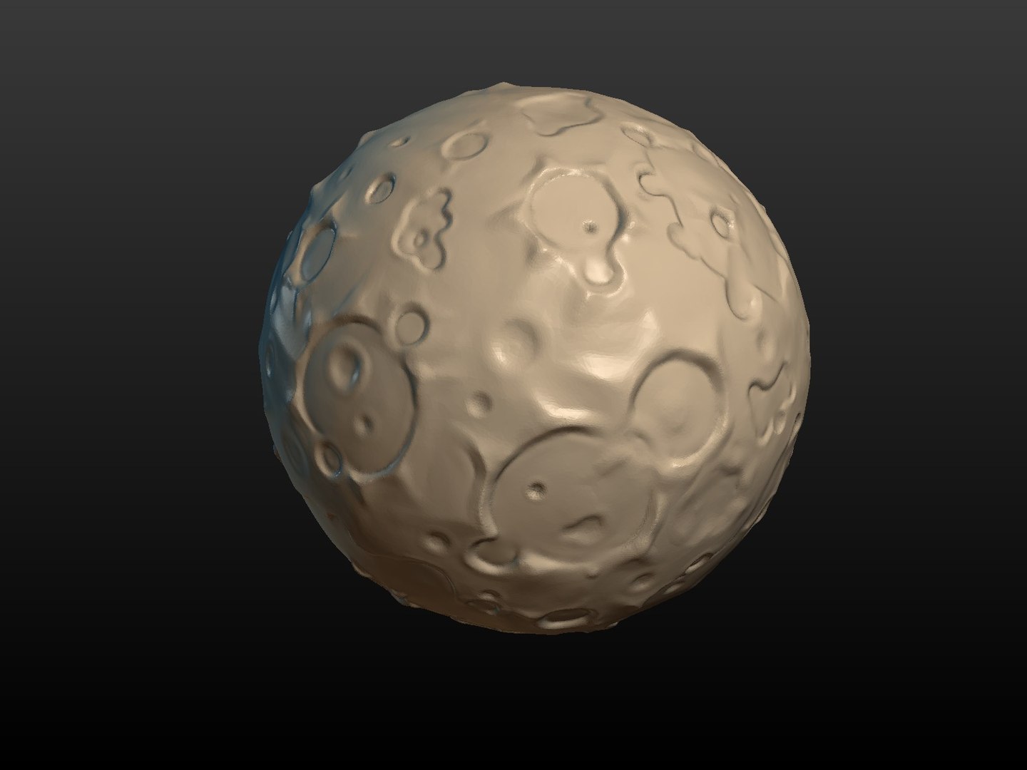 3D moon - TurboSquid 1260047