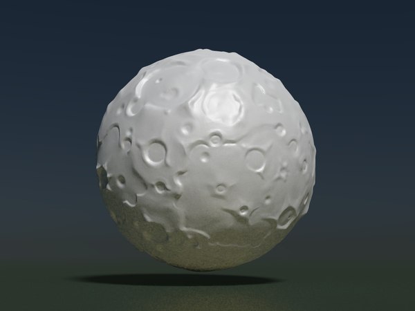 Moon STL Models for Download | TurboSquid