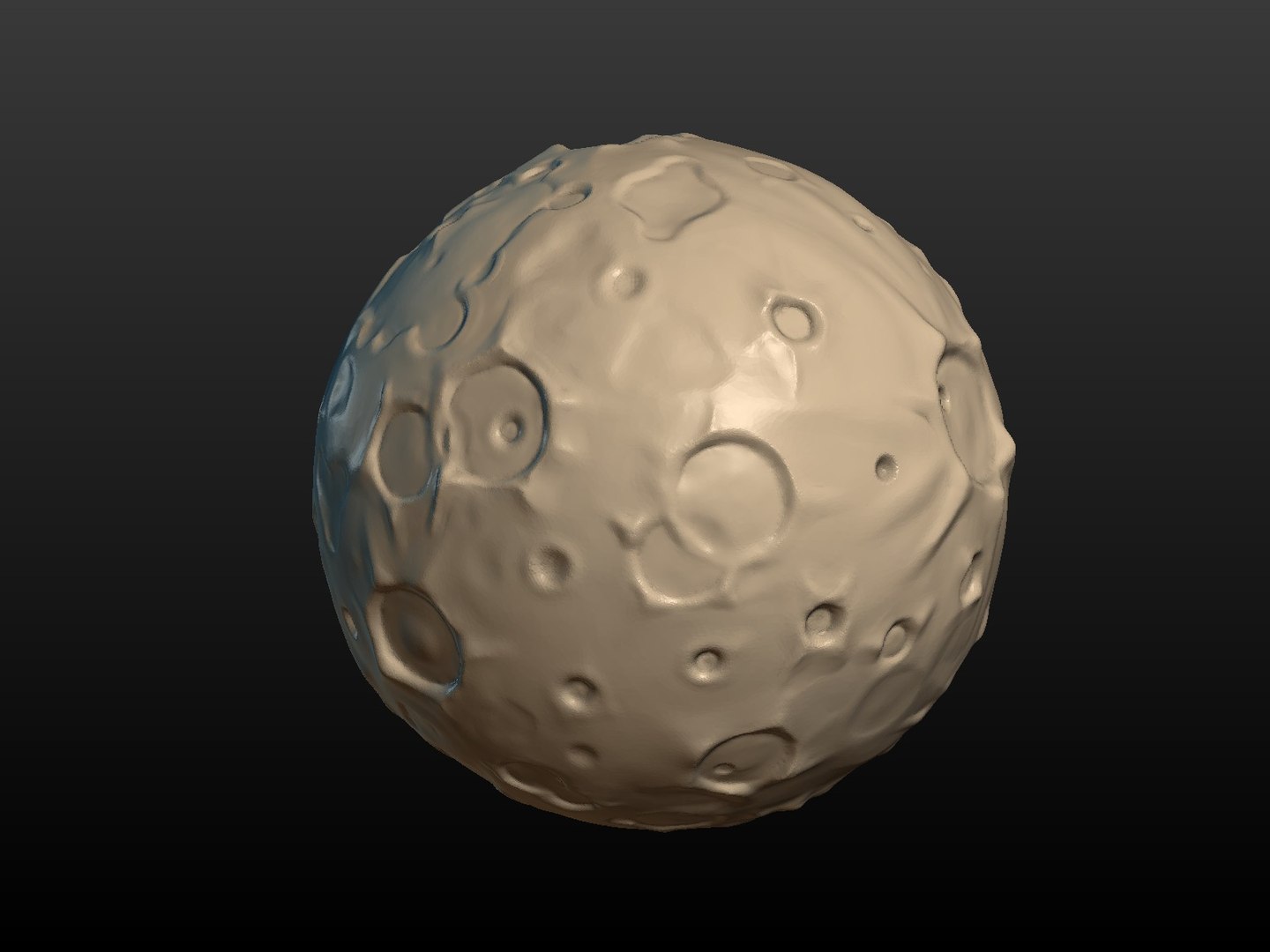 3D Moon - TurboSquid 1260047